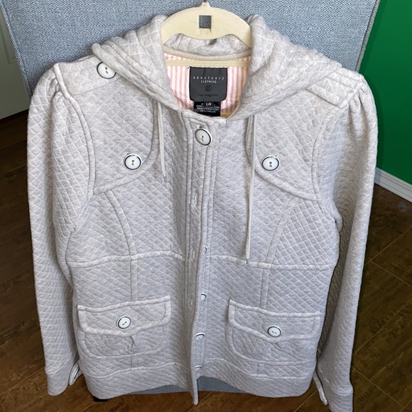 Sanctuary | Jackets & Coats | Sanctuary Super Soft Jacket With Hoodie ...